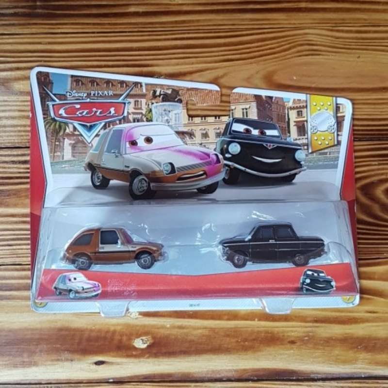 Promo TUBBS PACER & TOLGA TRUNKOV DIECAST MATTEL DISNEY PIXAR CARS ...