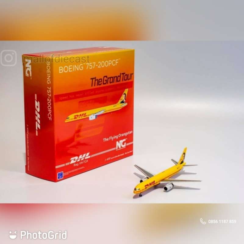 Promo DHL 757-200PCF VH-TCA Jeremy Clarkson Livery NG Model Diskon 23% ...