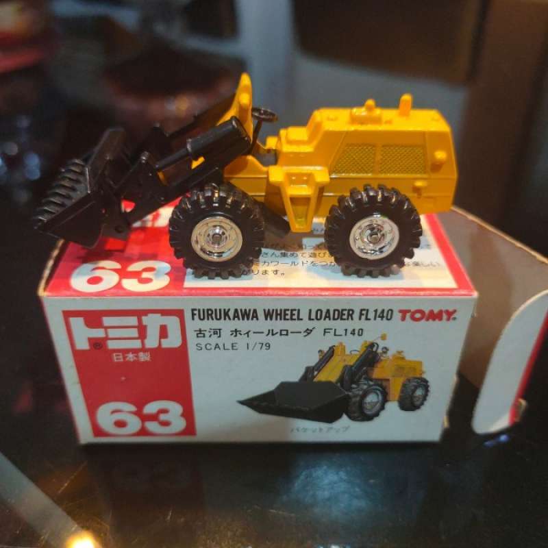 Promo tomica 63 furukawa wheel loader fl 140 Diskon 23% di Seller ...