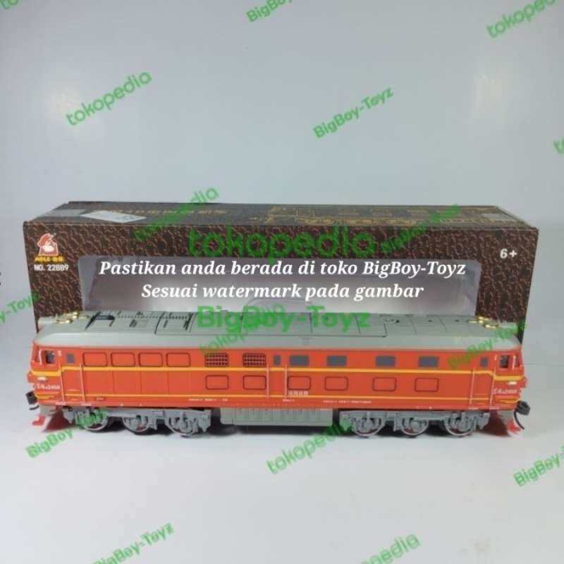 Promo Kereta Api Model Diesel Locomotive, Motorized Toy Diskon 23% di ...