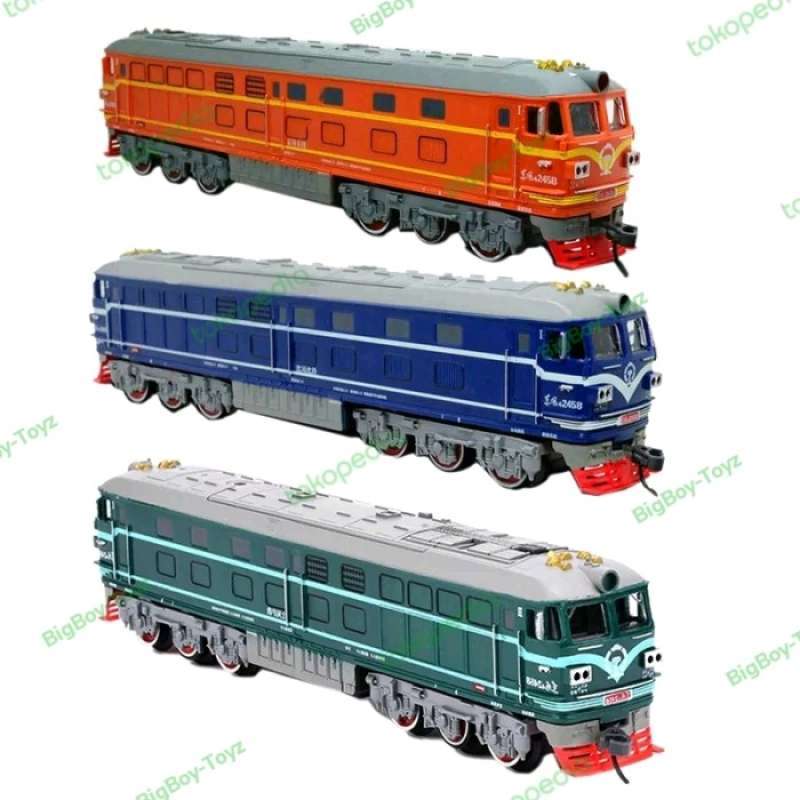 Promo Kereta Api Model Diesel Locomotive, Motorized Toy Diskon 23% di ...