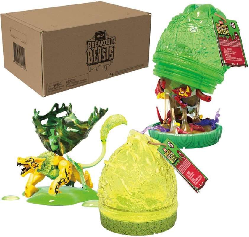 Promo Mega Construx Breakout Beasts 2-Pack Exclusive Beast - Hot Toys ...