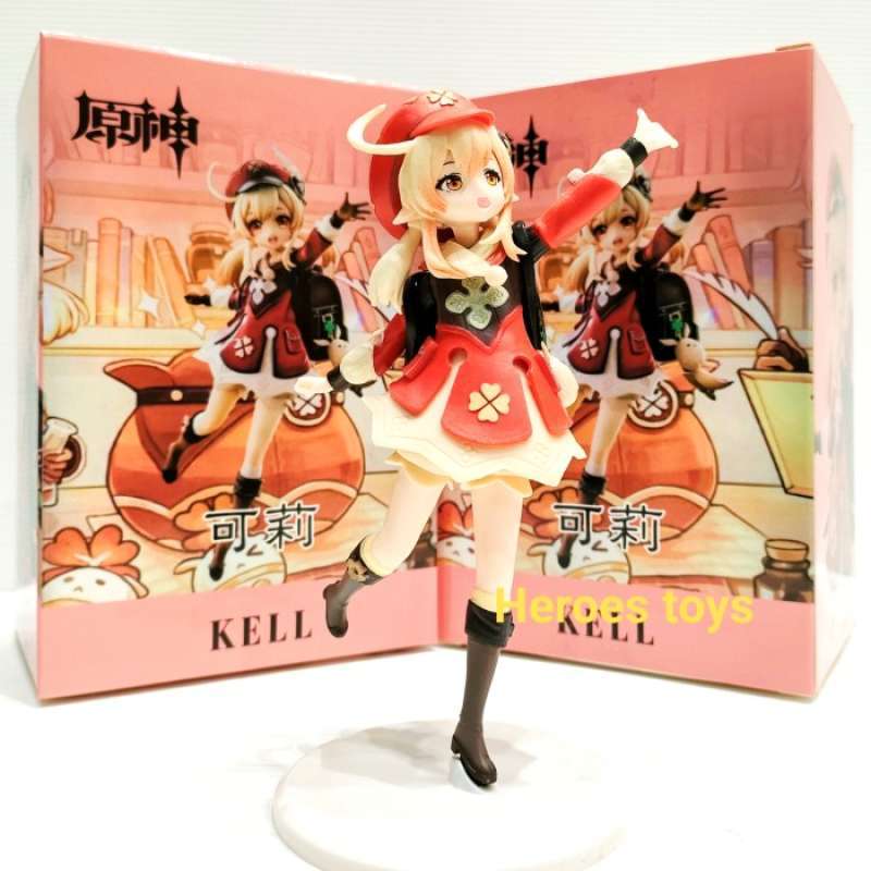 Promo Action Figure Genshin Impact Kawaii Klee Kell Anime 16cm New ...