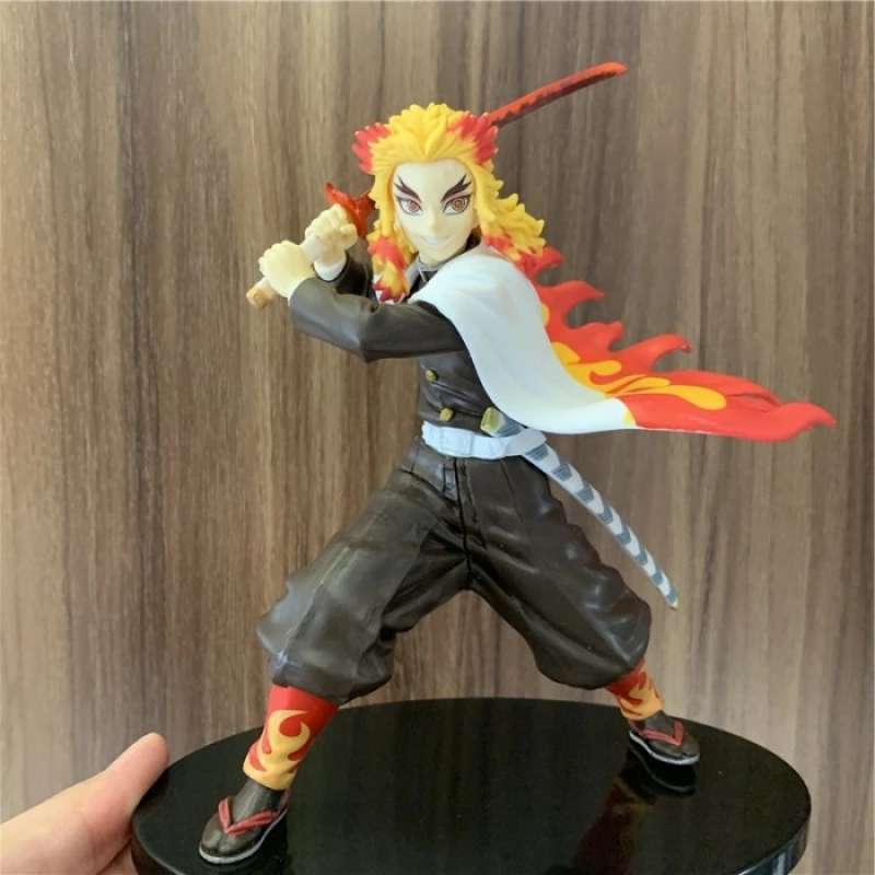 Promo DEMON SLAYER KIMETSU NO YAIBA KYOJURO RENGOKU ACTION FIGURE ...