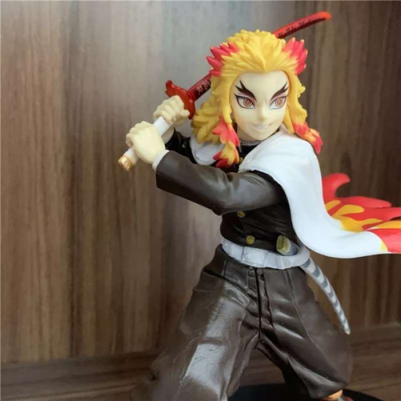 Promo DEMON SLAYER KIMETSU NO YAIBA KYOJURO RENGOKU ACTION FIGURE ...