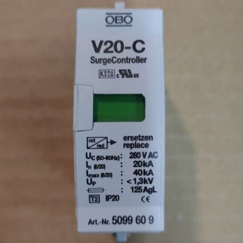 Promo Modul/mata Surge Arrester Obo V20-c 280v Diskon 23% Di Seller ...