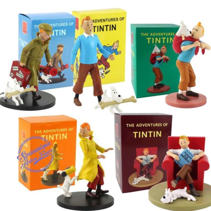 Promo Figure Tintin The Adventure Of Tintin Series Action Figure Diskon ...