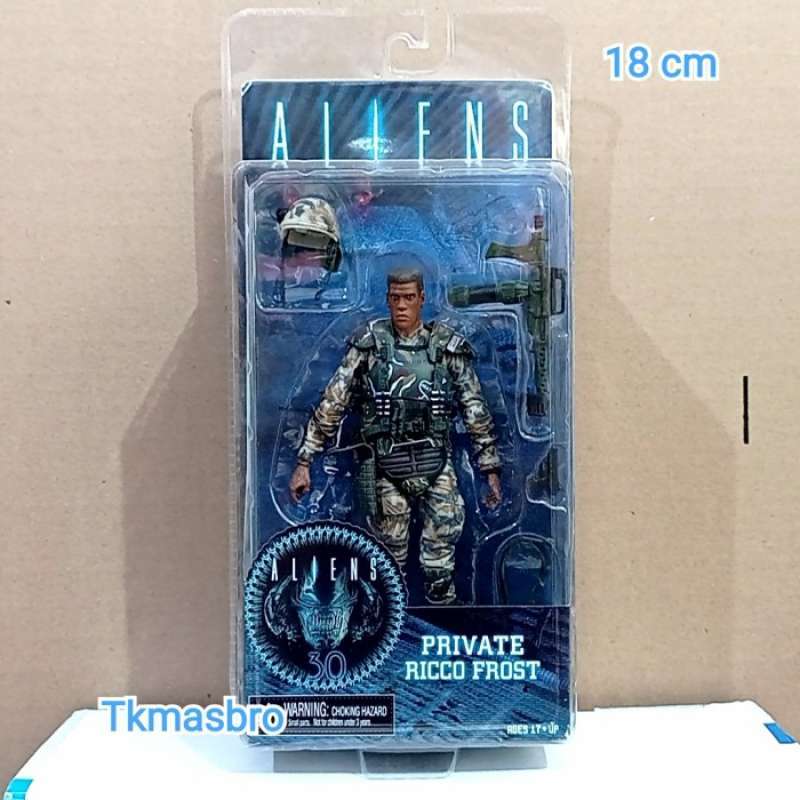 Promo Action Figure Neca Aliens Private Ricco Frost Diskon 23% di ...
