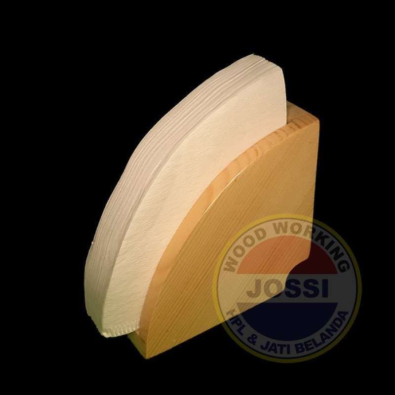 Promo Coffee Filter Paper V60 Wood Stand Holder V2 / Tempat Kertas ...