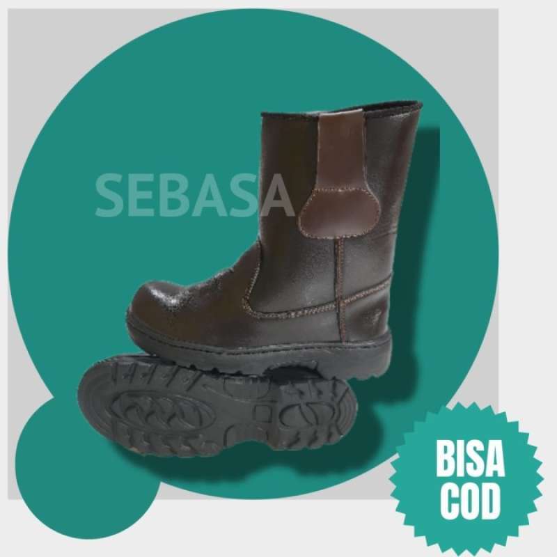 Promo sepatu boot warna coklat untuk kerja di proyek Diskon 23% di ...
