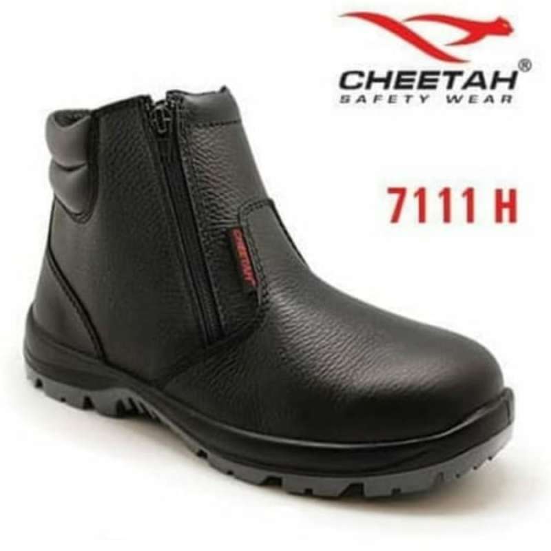 Promo Sepatu Cheetah 7111 H With Steel Toe Cap Dual PU Outsole Oil ...