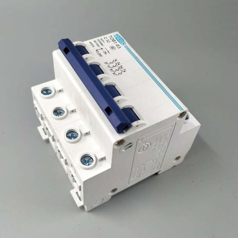 Promo [3 Phase] MCB AC 4P 415V C16 16A Circuit Breaker Solar Panel ...