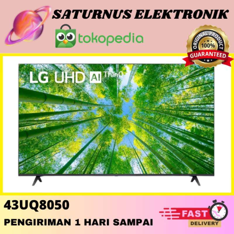 Promo LED SMART TV LG 43UQ8050PSB 43 INCH UHD 4K MAGIC REMOTE UQ8050 ...