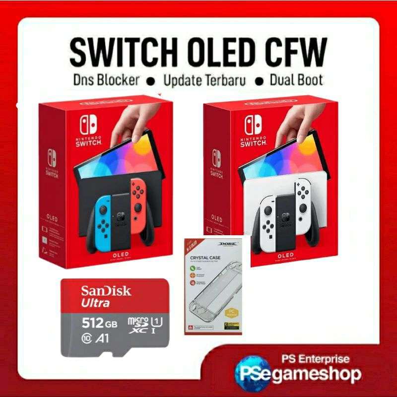 Jual Full Game 512Gb CFW Nintendo Switch Oled - Oled Neon di Seller Teras Game - Ancol, Kota ...