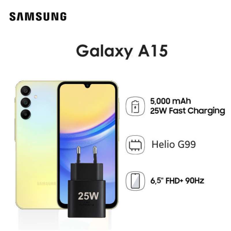 Jual Samsung Galaxy A15 Ram 8/256gb 50mp Camera Nfc Battery 5000mah ...