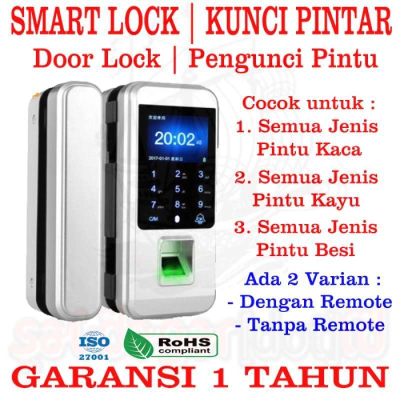 Promo KUNCI PINTU SIDIK JARI / FINGERPRINT / DOOR LOCK / DOORLOCK ...