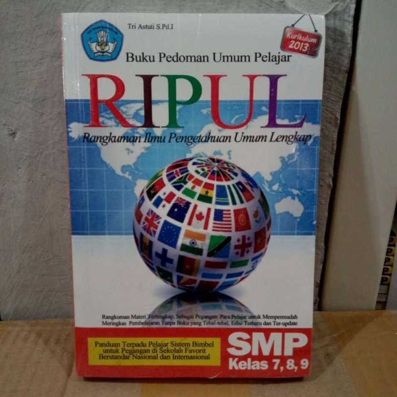 Jual Buku Pedoman Umum Pelajar RIPUL SMP Kelas 7 8 9 - Tri Astuti di Seller Samudra_Solo ...