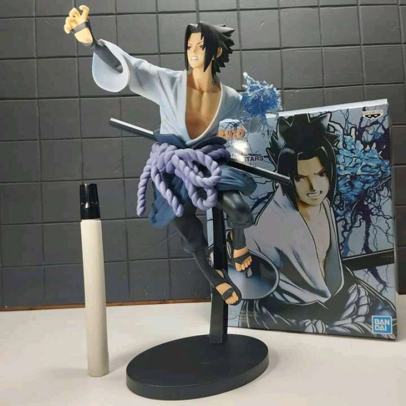 Jual mainan static figure uchiha sasuke vibration stars naruto movie ...
