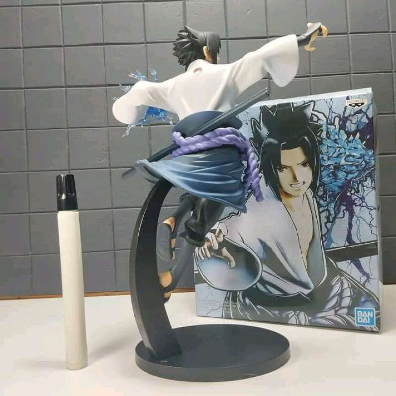 Jual mainan static figure uchiha sasuke vibration stars naruto movie ...