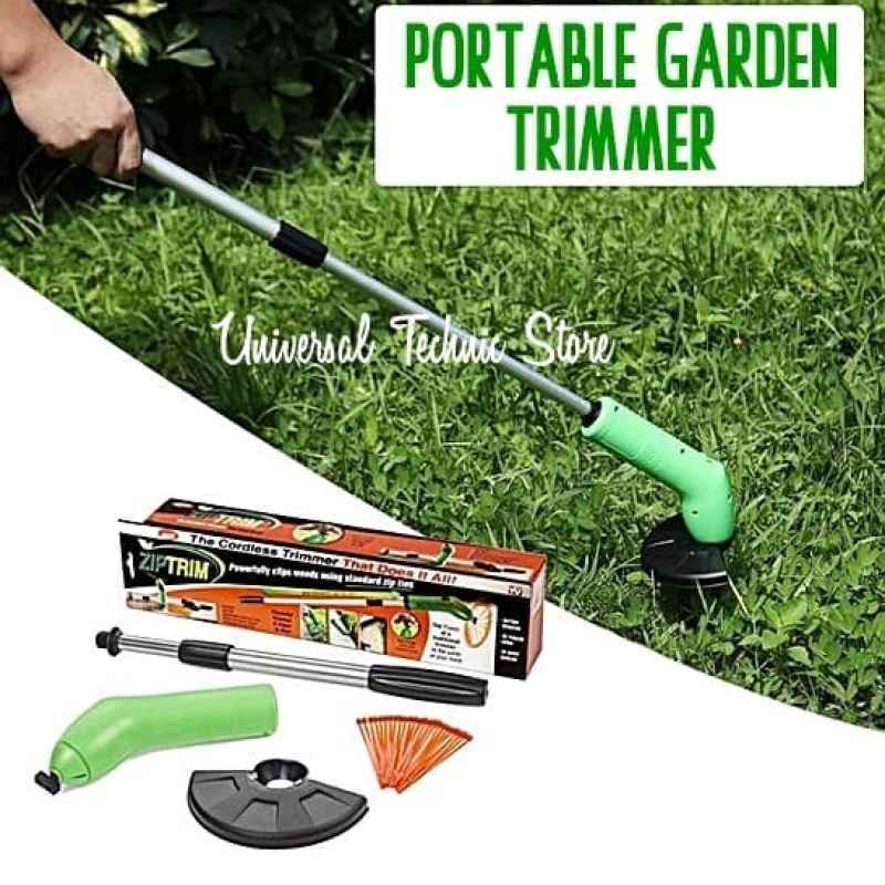 Promo Mesin Alat Potong Rumput Portable Zip Trimmer Garden Diskon 23% ...