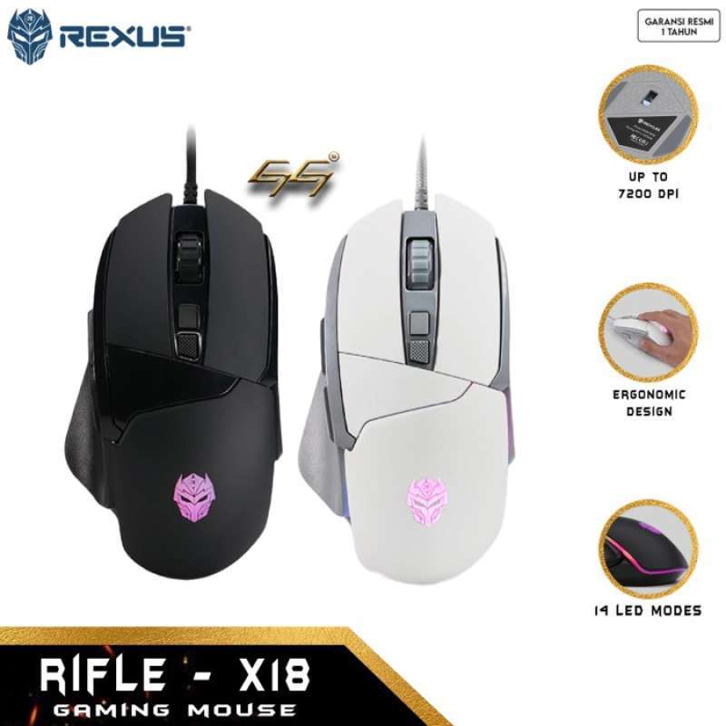 Jual Mouse Rgb Rexus Original Murah - Harga Diskon Mei 2024 | Blibli