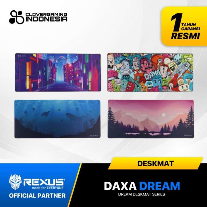 Promo Rexus Daxa Dream Gaming Deskmat Mousepad Mouse Pad Mousemat Mouse Mat Diskon 23% di Seller ...