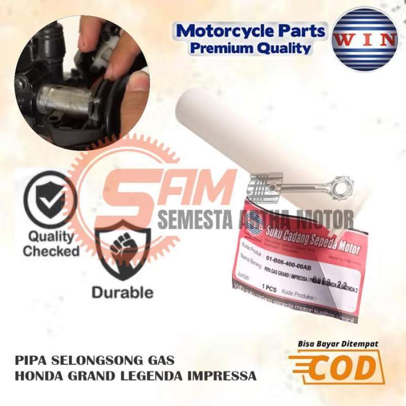 Jual Selongsong Pipa Gas Win Honda Grand Astrea Prima Slongsong Motor ...