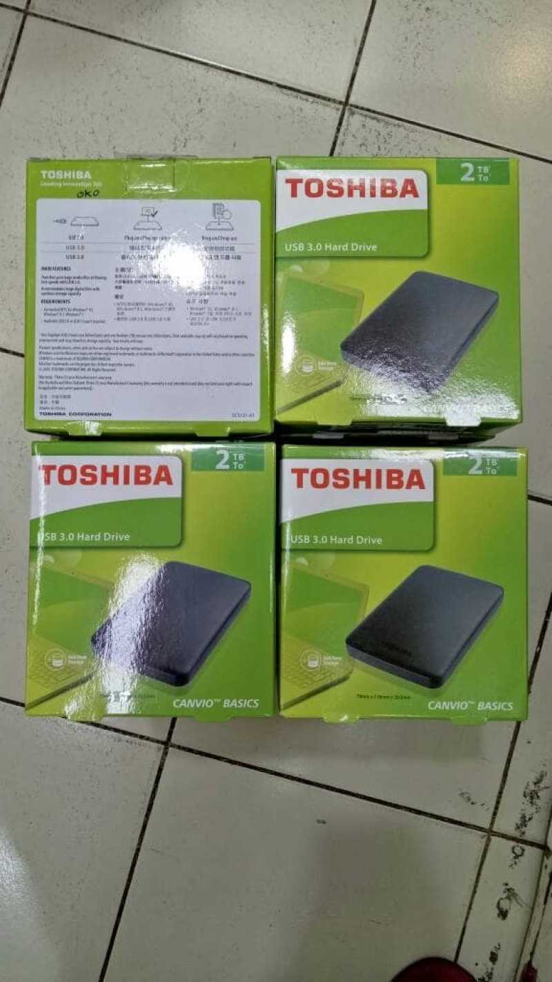 Jual toshiba canvio basic 2tb usb 3.0 harddisk external di Seller savagemall - Wijaya Kusuma ...