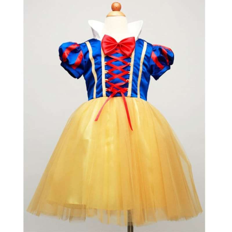 Promo Dress Baju Costume Kostum Gaun Princess Disney Snow White Putri ...