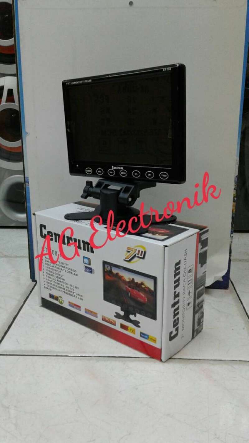 Promo TV Monitor LED CENTRUM 7inc(USB,SD,MP5,MOVI) Diskon 23% di Seller ...