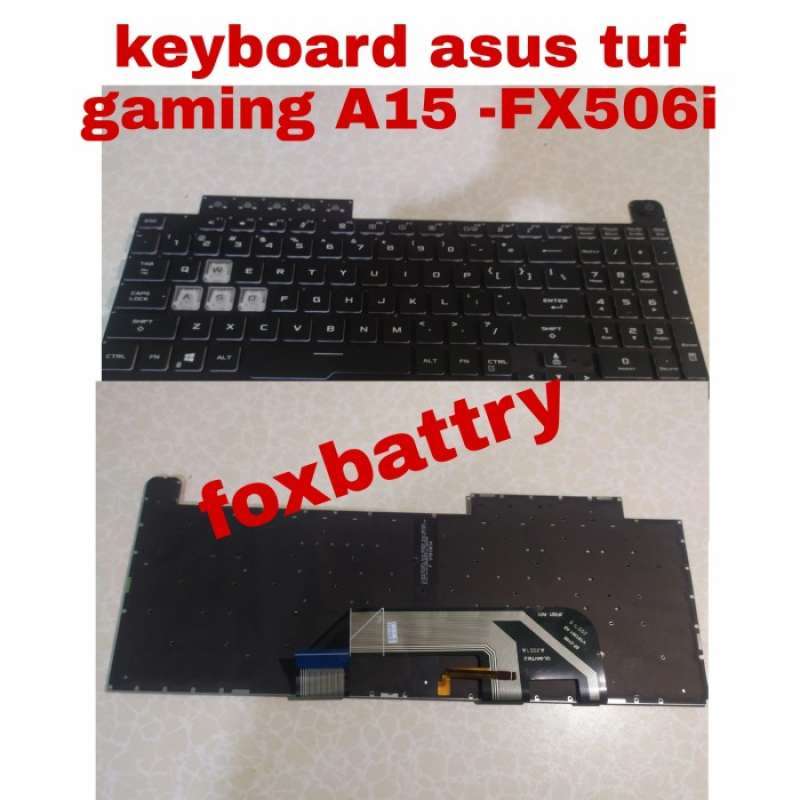 Promo KEYBOARD ASUS TUF GAMING A15 FX506I FX506II RGB ORIGINAL Diskon ...