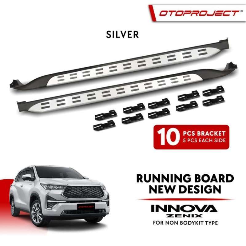 Jual Foot step Running Board Innova ZENIX (10pcs) New Design Otoproject ...
