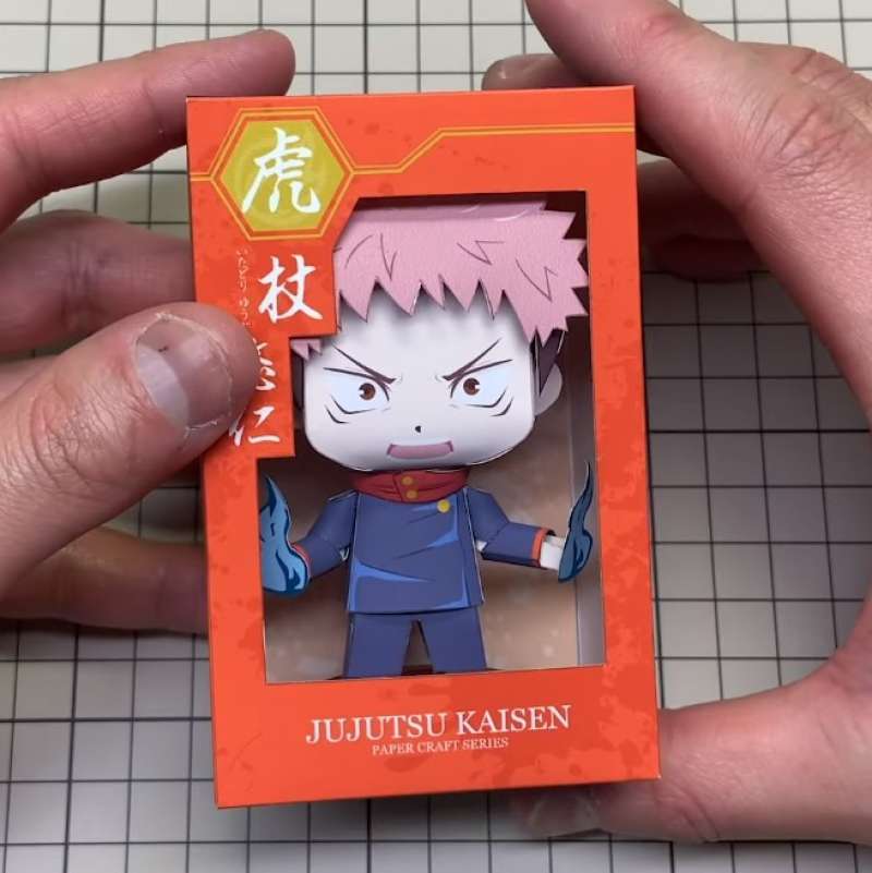 Jual Anime Jujutsu Kaisen Papercraft Kertas Miniatur Diy Papercraft ...