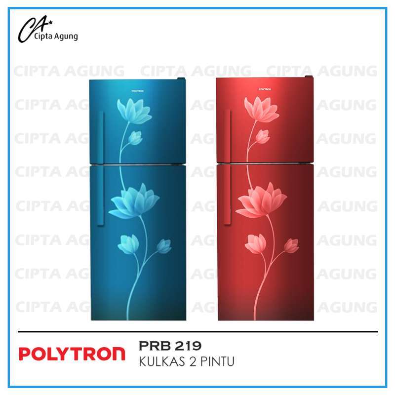 Jual Polytron Kulkas 2 Pintu 210l Prb-219b/r / Prb 219 B/r - R (red) Di ...