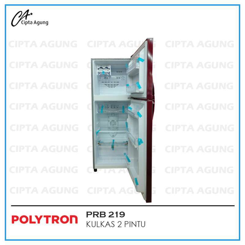 Jual Polytron Kulkas 2 Pintu 210l Prb-219b/r / Prb 219 B/r - R (red) Di ...