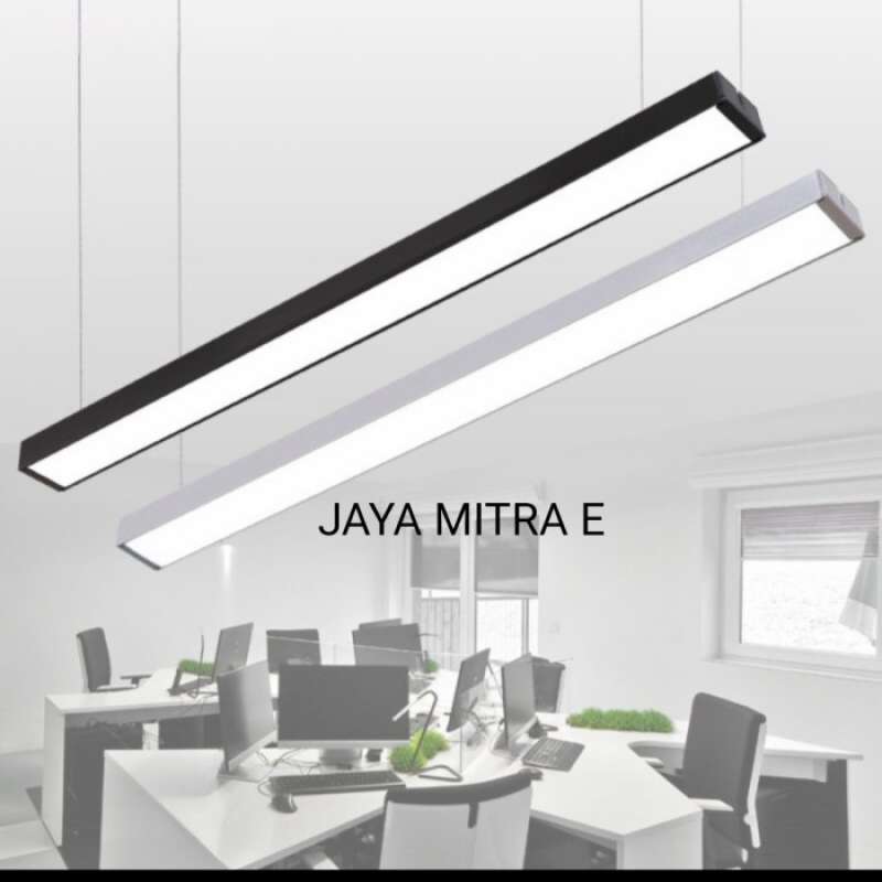 Promo Lampu Balok LED 28W Kantor Office Plafon Gantung TL LED Sunled ...