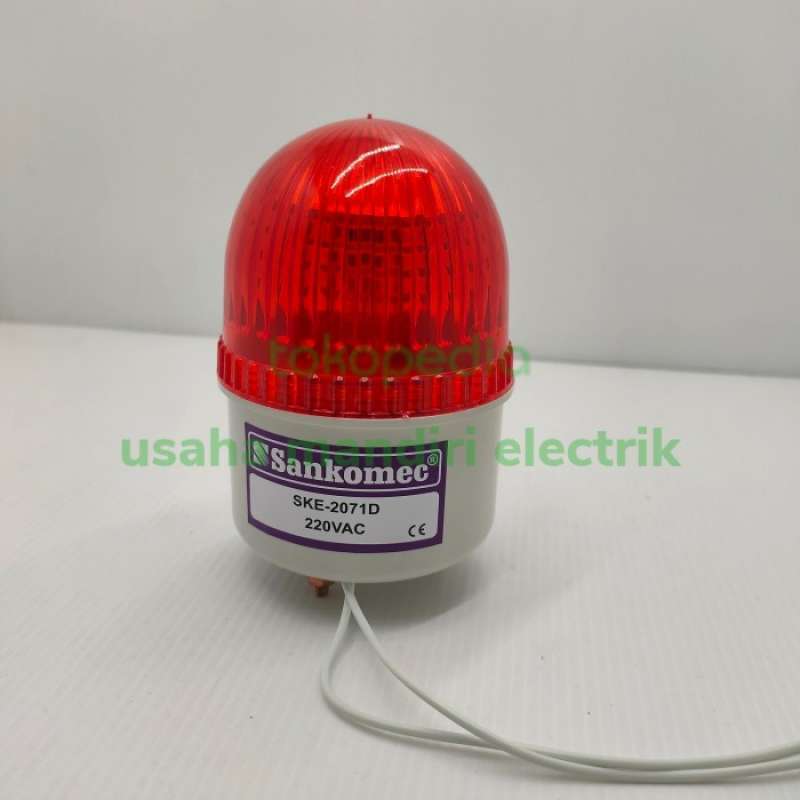 Promo LAMPU ROTARI, LED SKE-2071, ROTARY WARNING LIGHT, 220V AC /24V DC ...