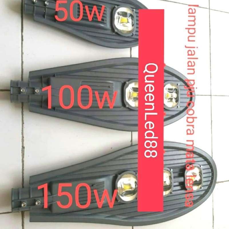 Promo Lampu Jalan Pju Led Cobra 100w Watt Pju Cobra 100w Watt Lensa