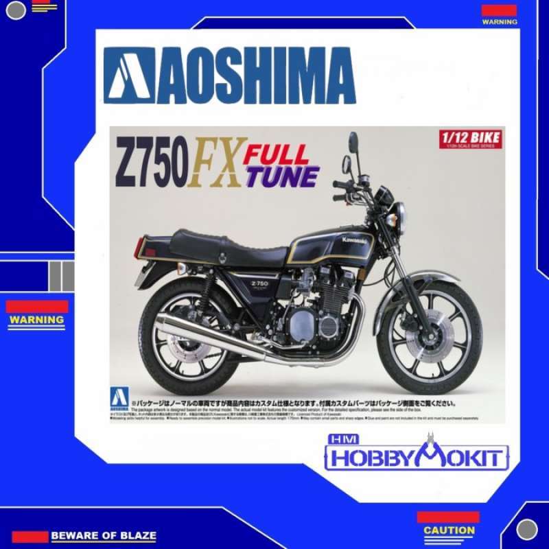 Promo Aoshima Bike 1/12 Kawasaki Z750fx (full-tune) Diskon 23% Di Seller Kitchen Corner - Kebon ...