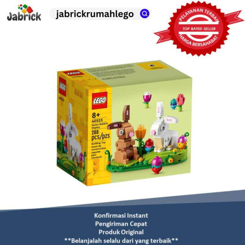 Promo Lego 40523 Easter Rabbits Display Diskon 23% Di Seller Kitchen ...