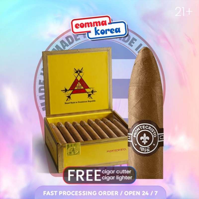 Jual Montecristo No. 2 [ Box Of 15 Sticks ] Cuba Cigar Cerutu Di Seller ...