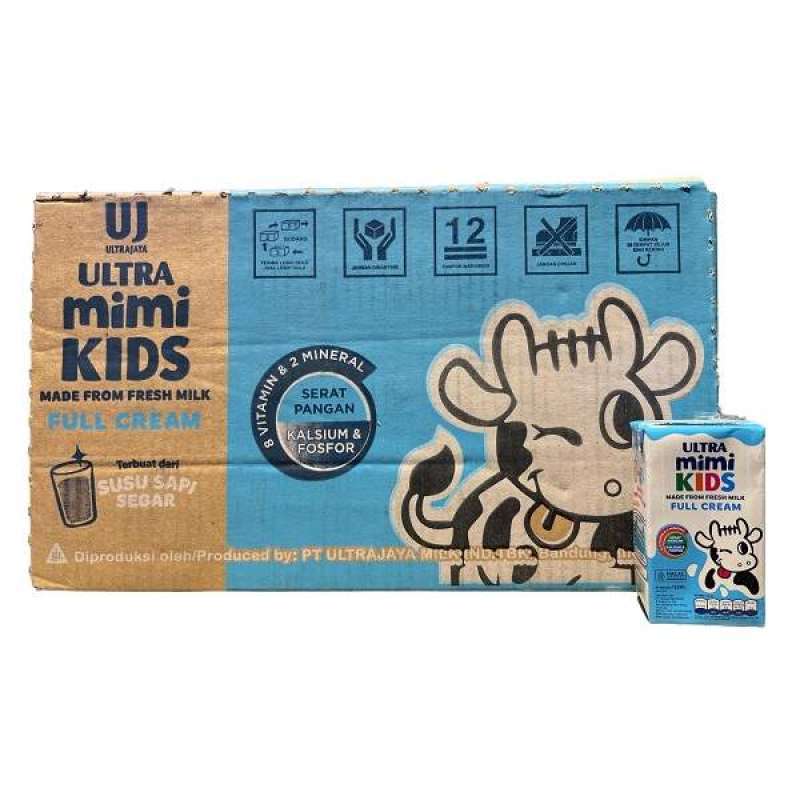 Jual Ultra Mimi Uht Full Cream 125 Ml Karton Di Seller Hypermart ...
