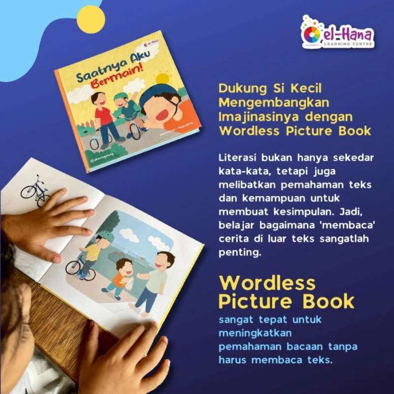 Jual Buku Anak Muslim - Wordless Picture Book Elhana- Buku Cerita Bergambar di Seller Shofiyah ...