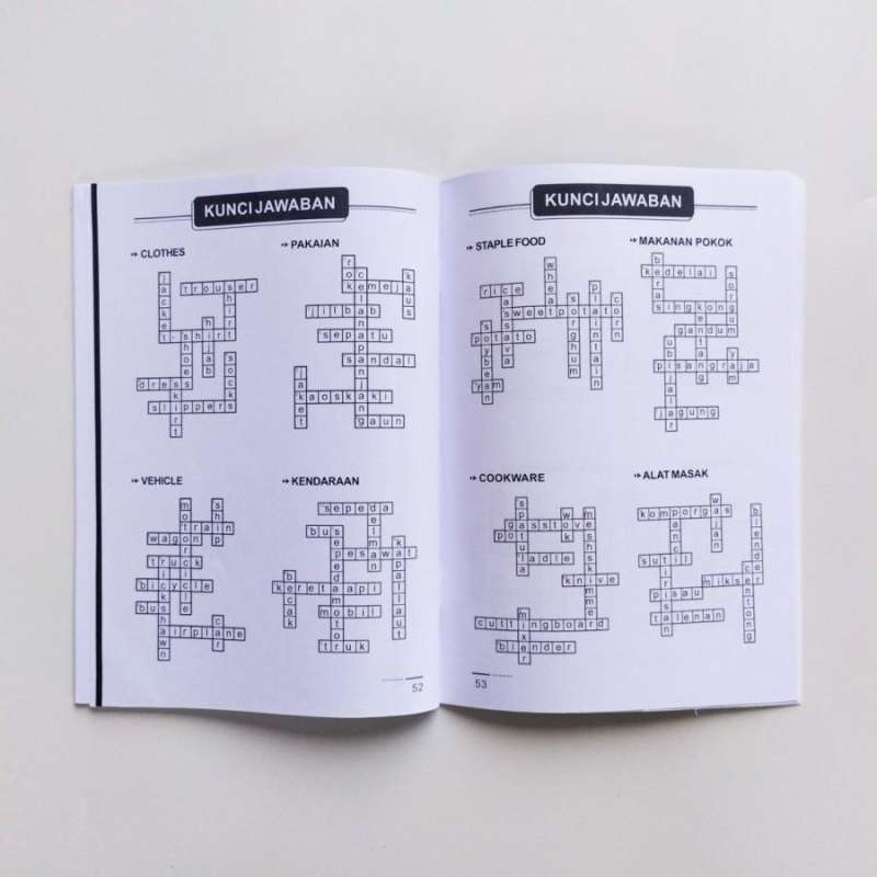 Jual Buku TTS TEKA TEKI SILANG untuk anak - Pinisi buku aktivitas di ...