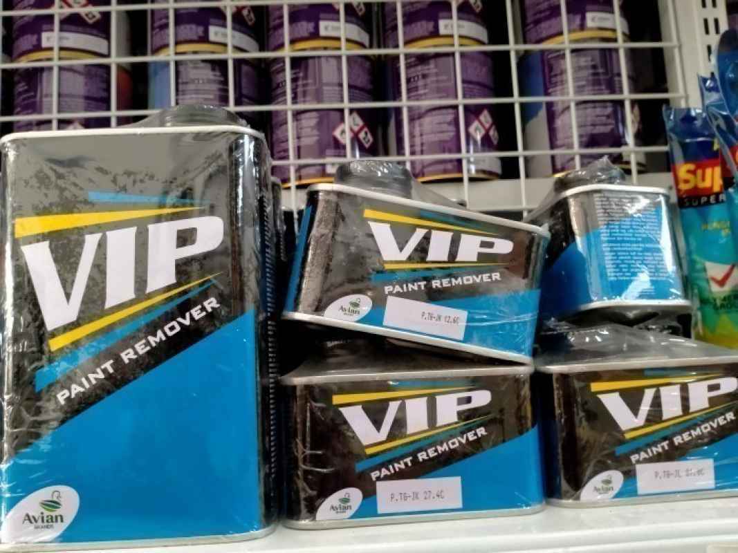 Jual VIP Paint Remover Pengelupas / Perontok Cat Besi dan Kayu 250 gram ...