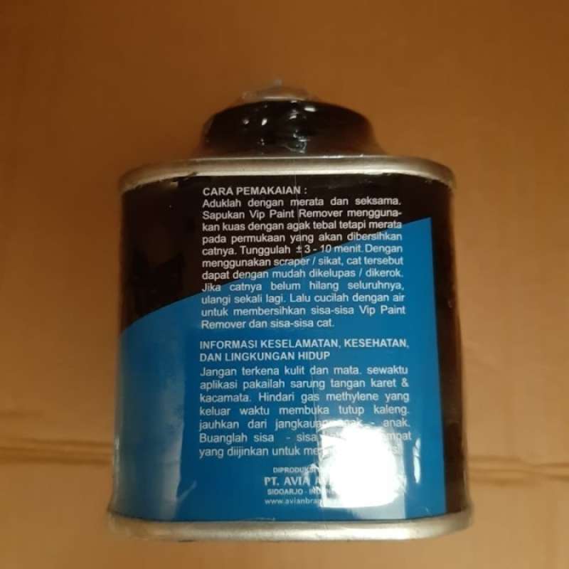 Jual VIP Paint Remover Pengelupas / Perontok Cat Besi dan Kayu 250 gram ...
