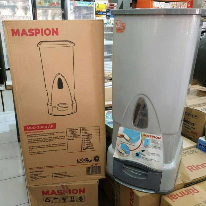 Jual Maspion rice box MD2800 /rice box kapasitas 28 kg/tempat ...