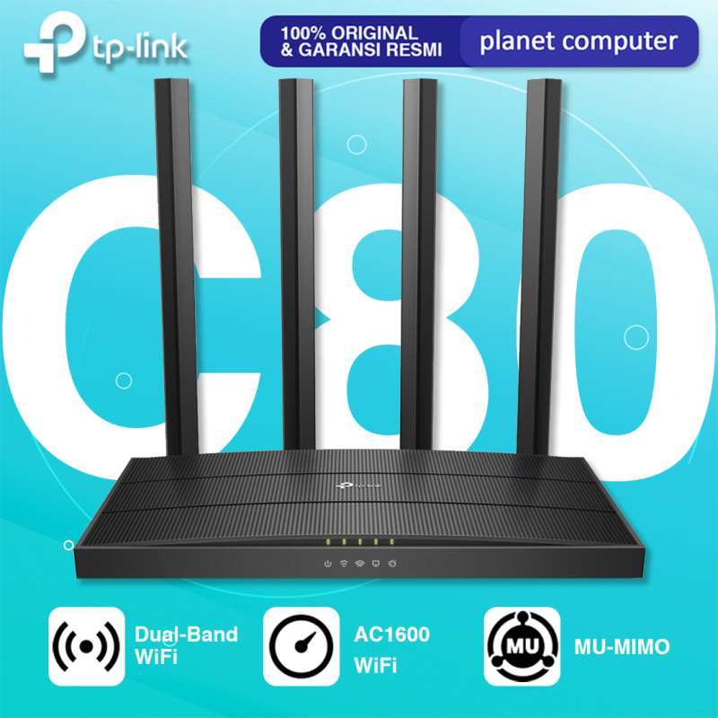 Jual TP-Link Archer C80 AC1900 Wifi Router TpLink Archer C80 C 80 MU ...