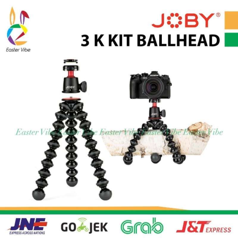 Jual joby 3k kit ballhead gorillapod original - tripod mini kamera di Seller regianmall - Wijaya ...