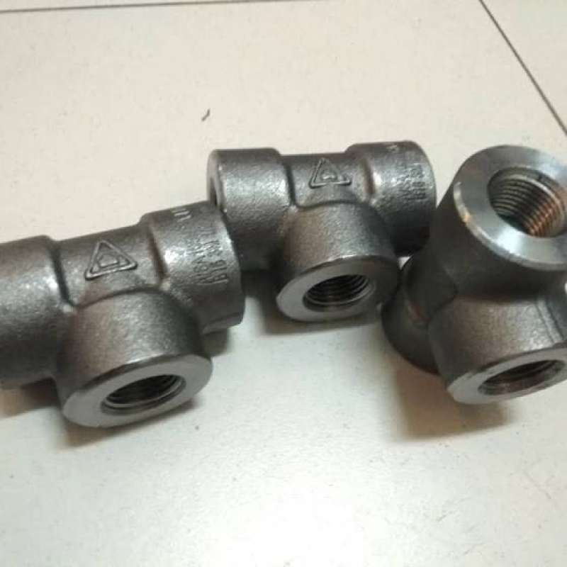 Promo Tee Besi A105 3000 Psi FNPT 1 1/4 inchi Diskon 23% di Seller ...